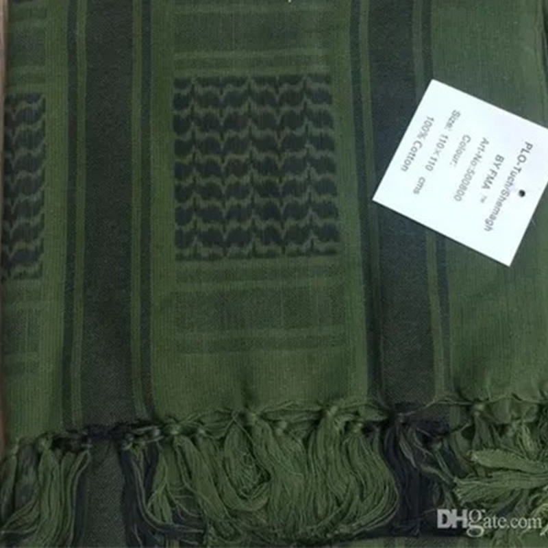 Shemagh Tactico Militar 100 % Algodon - Importado Colores