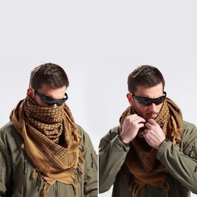 Shemagh Tactico Militar 100 % Algodon - Importado Colores